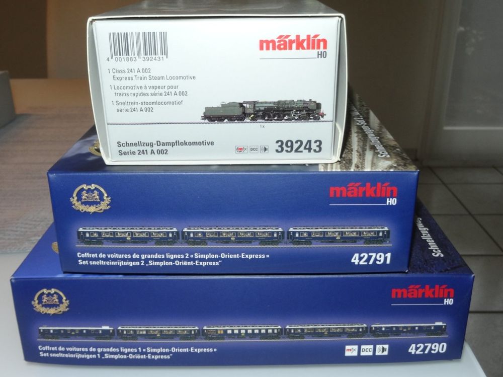 Märklin 39243, 42790, 42791, EST 241 A 02, Simplon, NEU (Neu und ...