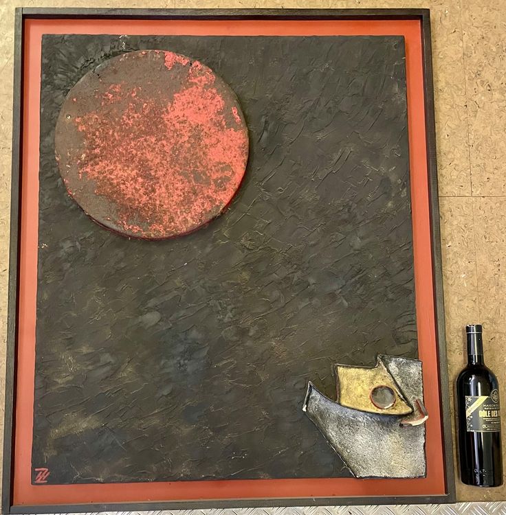 Grosse sehr Interessante 3D Mischtechnik Collage (Gebraucht) in Root für CHF 10 – nur Abholung ...