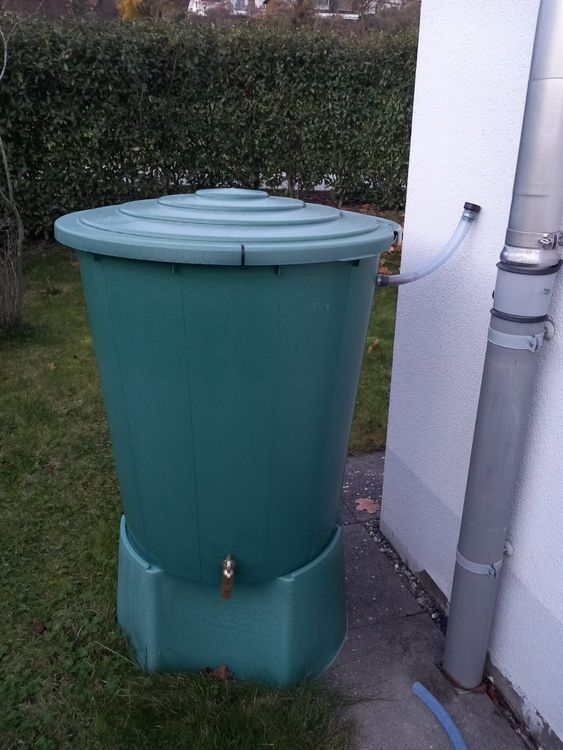 Wunderschone Regentonne Zu Verschenken Bild