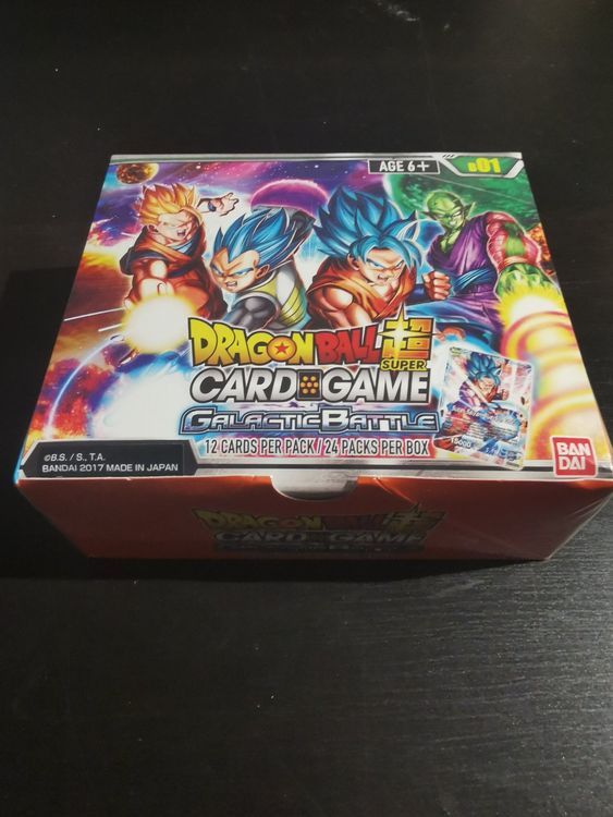 Dragon Ball Super Card Game Galactic Battle Booster Box (Neu und ...