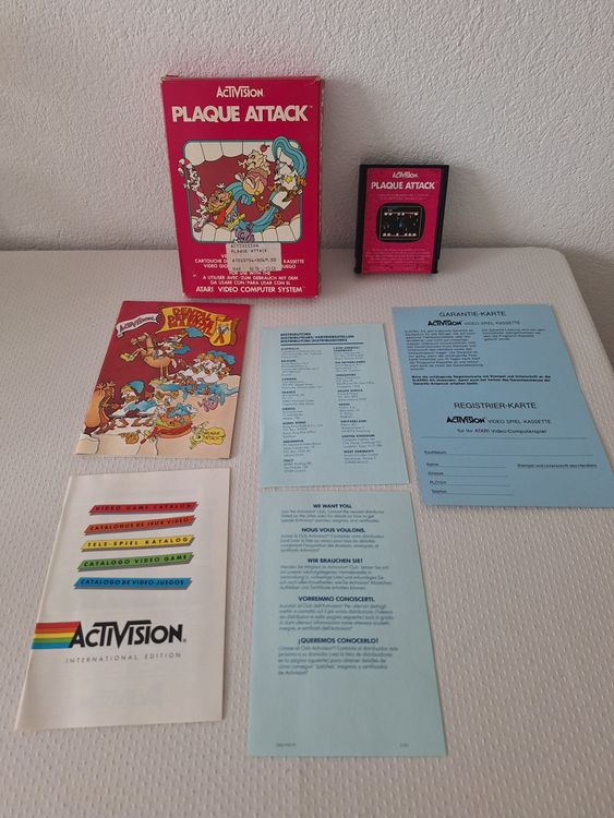 Atari Activision Plaque Attack 1983 | Kaufen auf Ricardo