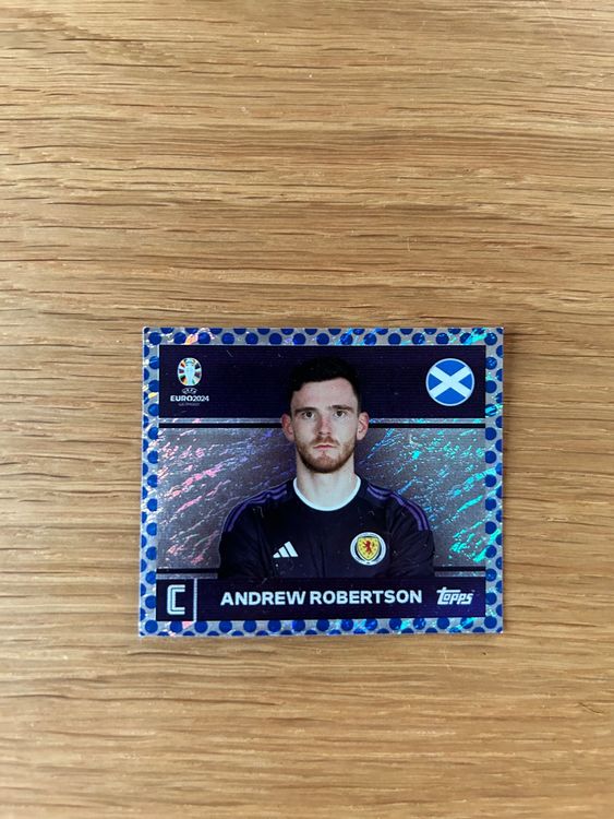 Topps EM 2024 - SCO 2 - Andrew Robertson mit seltenem Rand (Gebraucht ...