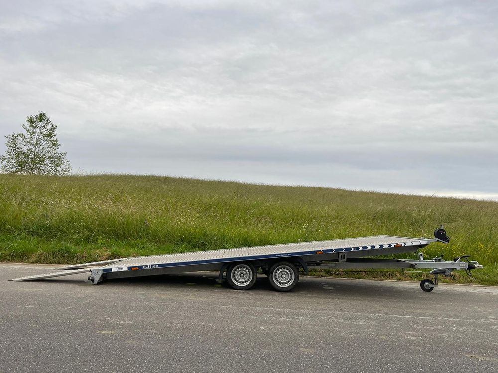 remorque-anhänger pour transport de voiture L 5.50m x 2.16mh (D ...