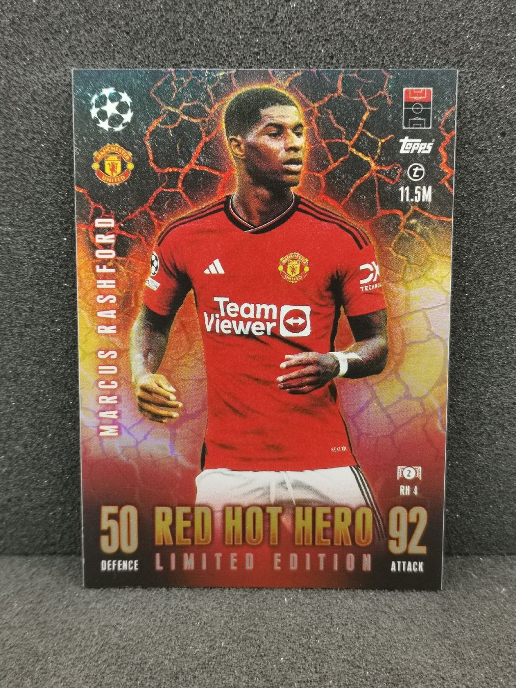 Match attax 2023 /24 Extra Marcus Rashford Red Hot Hero (Gebraucht) in ...