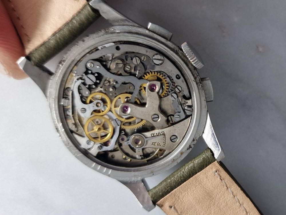 Breitling Datora 799, ca. 1945, Chronograph mit Mondphase (Gebraucht ...