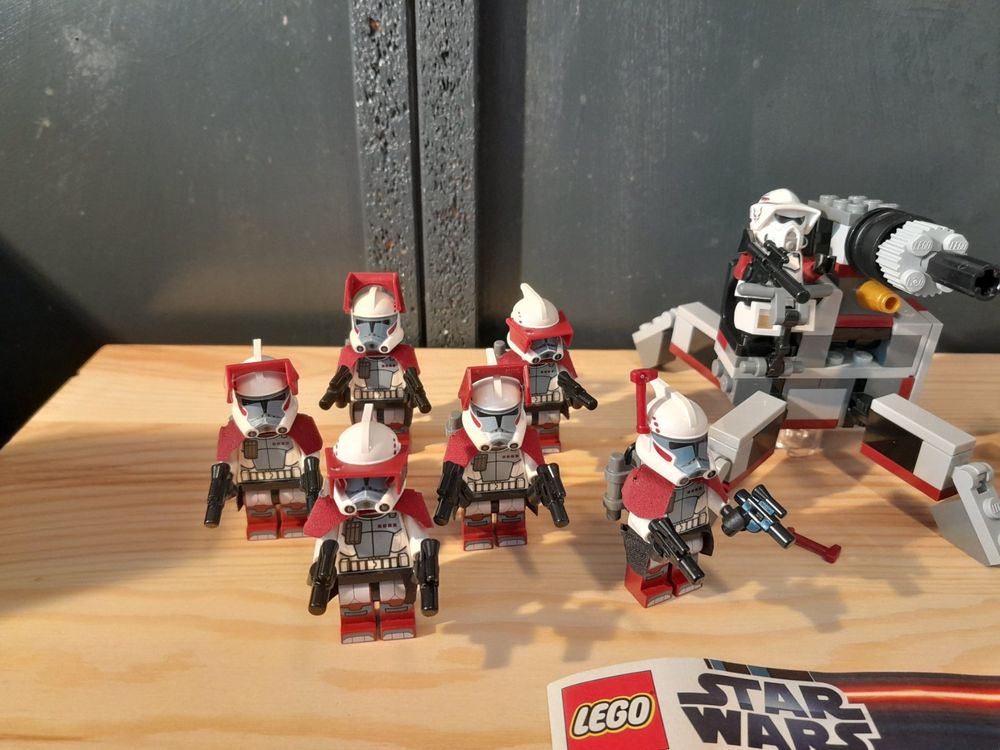 Lego 9488 Star Wars Arc Elite Trooper Commando Druid plus (Gebraucht ...