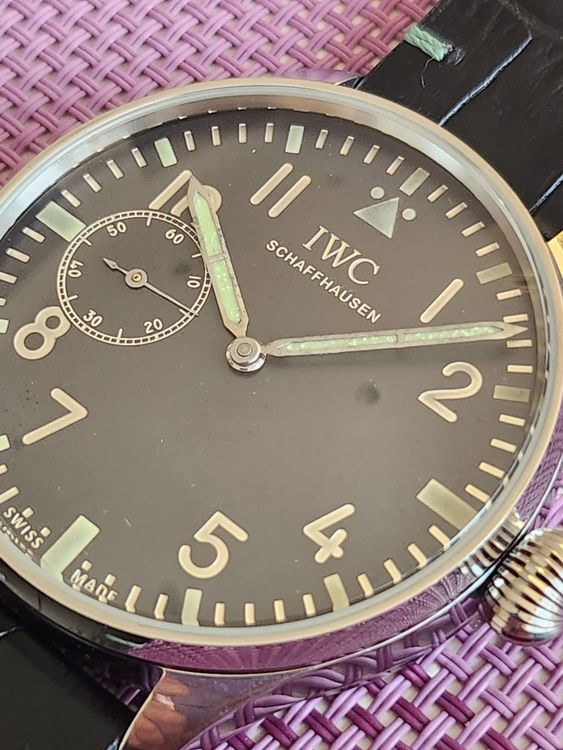 IWC SCHAFFHAUSEN MARIAGE HERREN FLIEGERUHR MILITÄR ART | Kaufen auf Ricardo