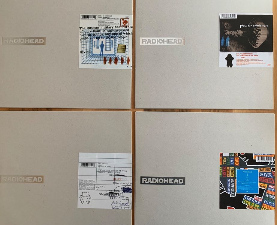 Radiohead - 12 rare Vinyl-EP‘s im Set | Kaufen auf Ricardo