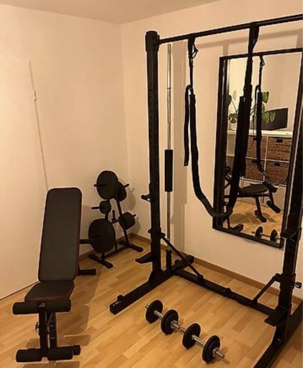 Homegym / Hantelbank / Rack / Lang- Kurzhantel / Gewichte | Kaufen auf ...
