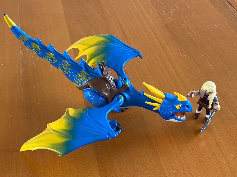 Playmobil Dragons 9247 Astrid und Sturmpfeil (Neu (gemäss Beschreibung ...