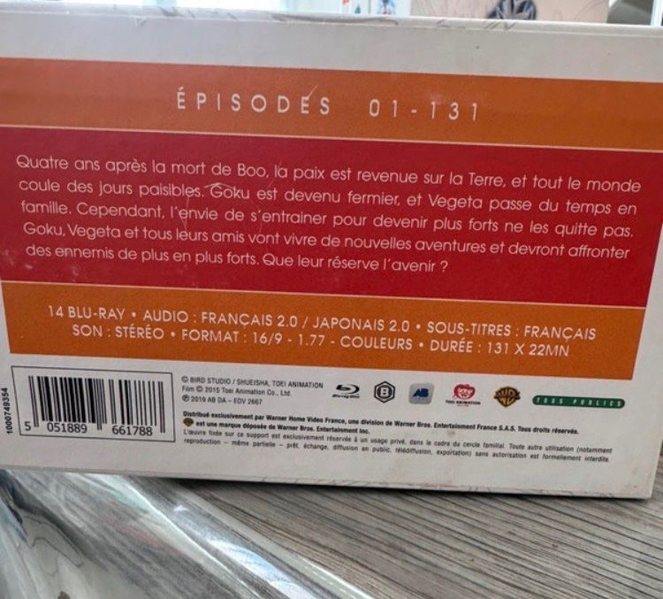 Dragon Ball Super Blu-ray Saisons 1-4 Épisodes 1-131 TOP (Neu (gemäss ...