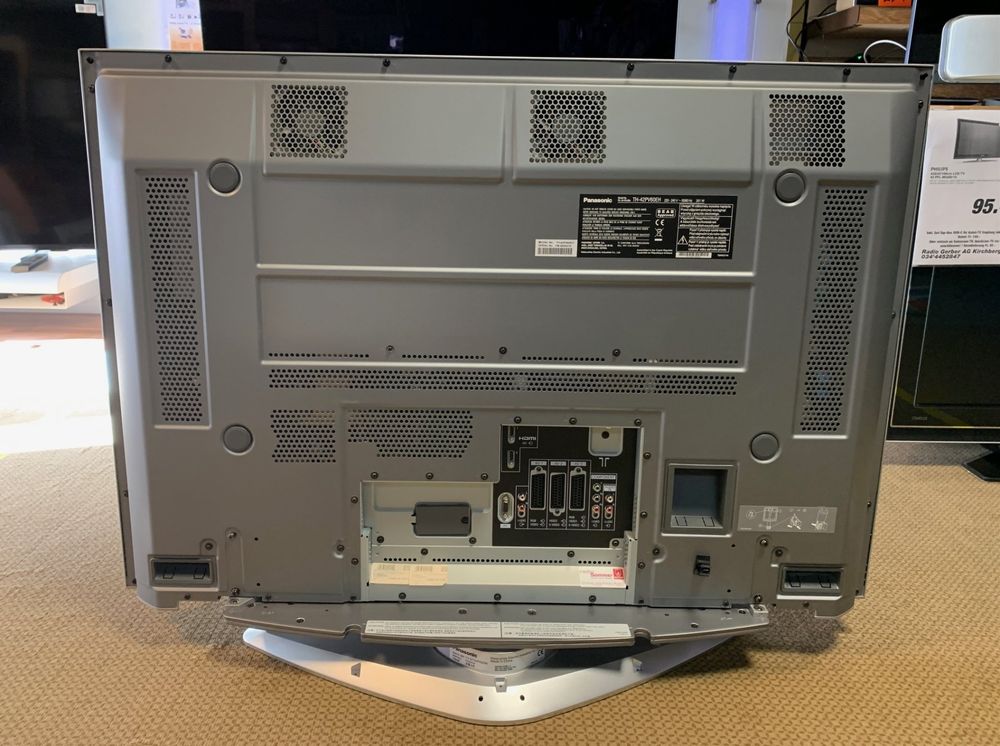 Geprüfter Panasonic-TV 106cm, TH-42PV60EH silber, Plasma-TV | Kaufen ...