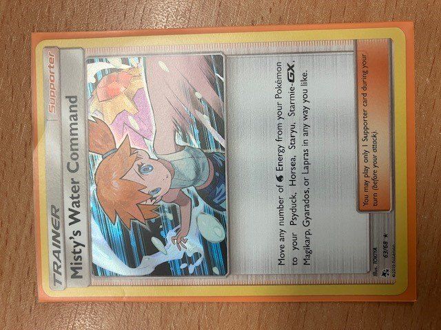 Pokemon Trainer Misty's Water Command 63/68 Holo (Gebraucht) in Ruggell für CHF 0.5 – mit ...