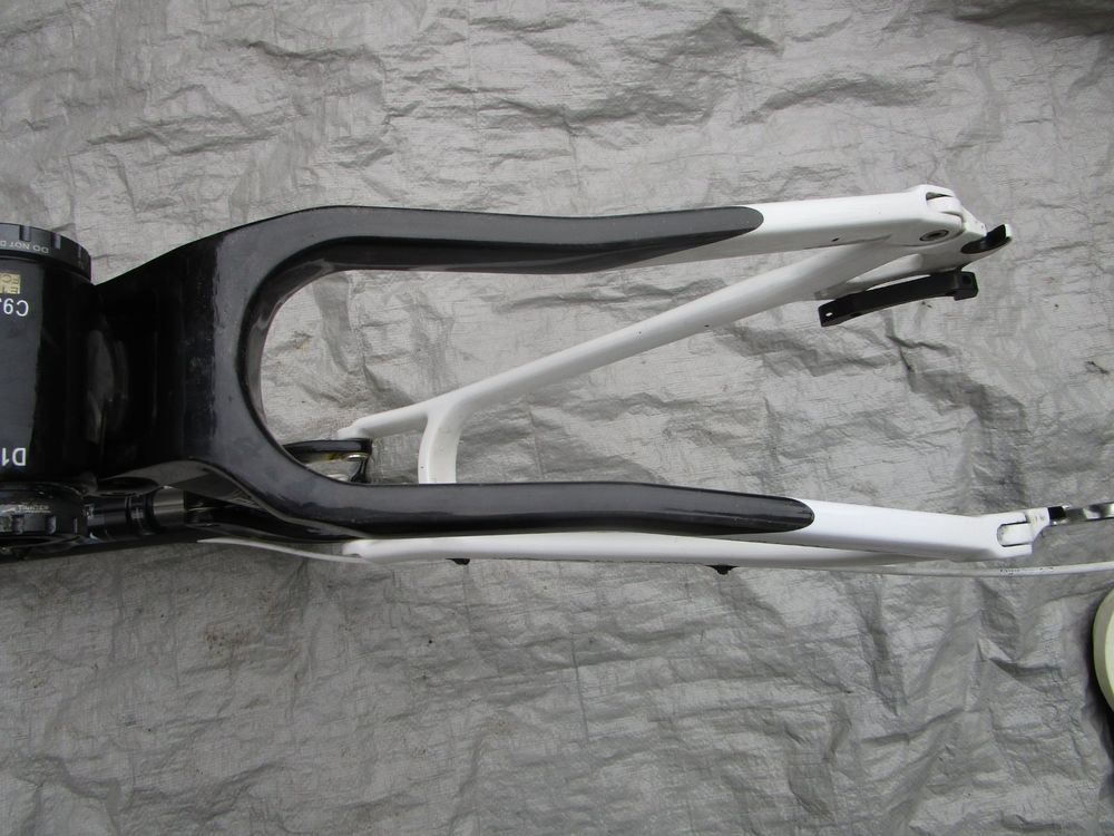 MTB Fully Carbon Rahmen mit Dämpfer 26" 43cm ca177cm 2180g (Gebraucht) in Ottikon für CHF 330 ...