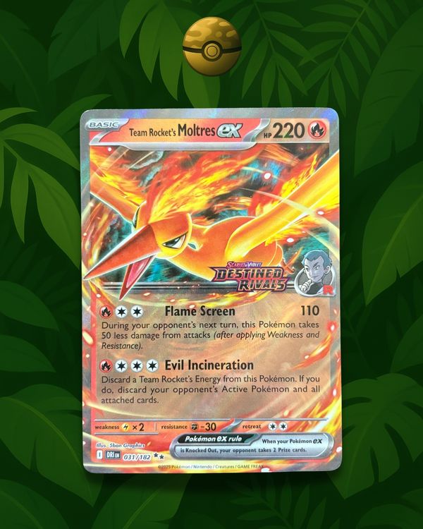 Team Rocket's Moltres 031/182 STAMPED - NM - EN (Neu (gemäss ...