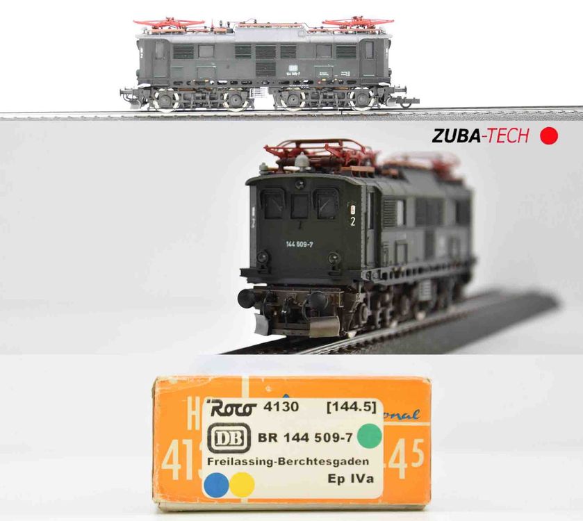 Roco 4130 E-Lok BR 144 DB H0 GS Analog mit OVP (Gebraucht) in St ...