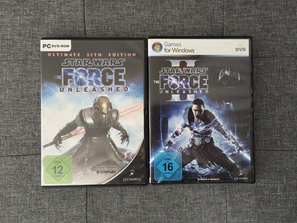 Star Wars The Force Unleashed 1 und 2 (Gebraucht) in Frenkendorf für ...