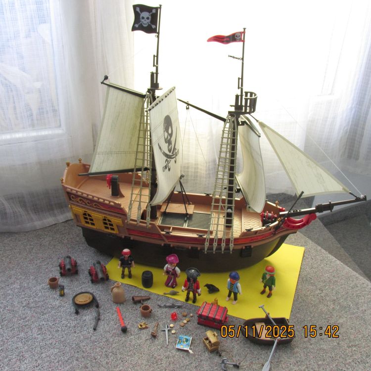 Schne Playmobil Piratenschiff Gro Fotos