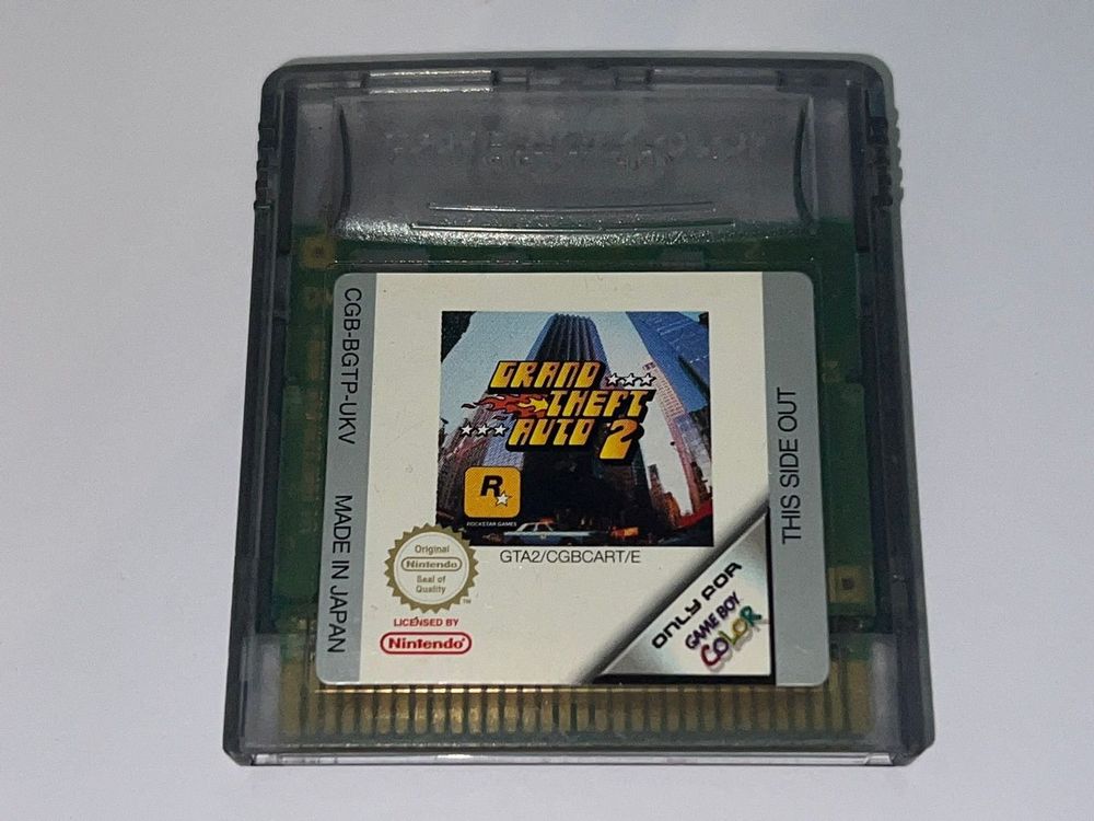 Game Boy Color (GBC) Spiel - Grand Theft Auto 2 / GTA 2 (Gebraucht) in Zürich für CHF 27 – mit ...