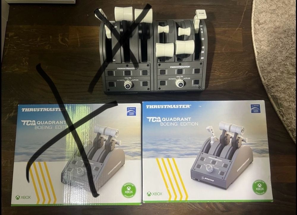 1 Stück Thrustmaster Boeing Edition (Gebraucht) in Gattikon für CHF 99.9 – mit Lieferung auf ...