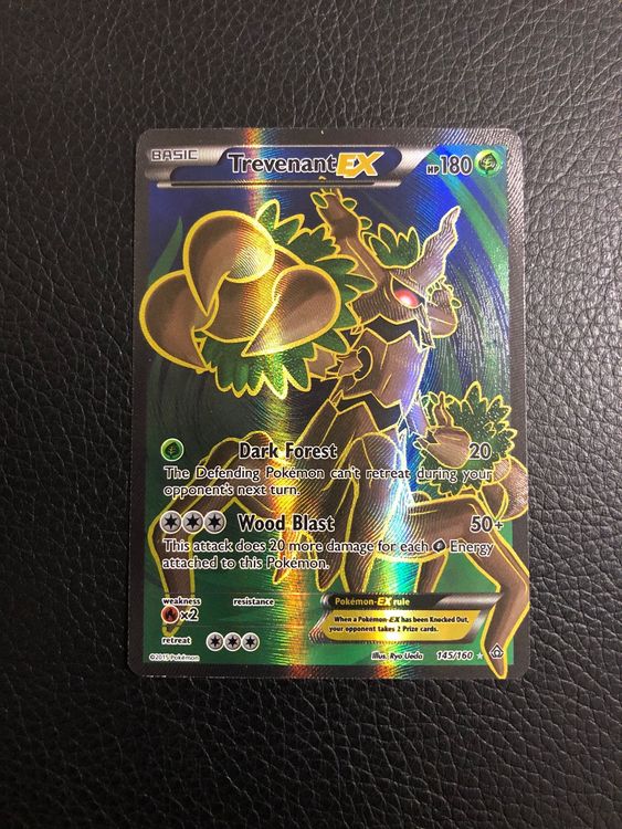 XY: Primal Clash Trevenant EX Full Art 145/160 Ab 1 (Gebraucht) in ...