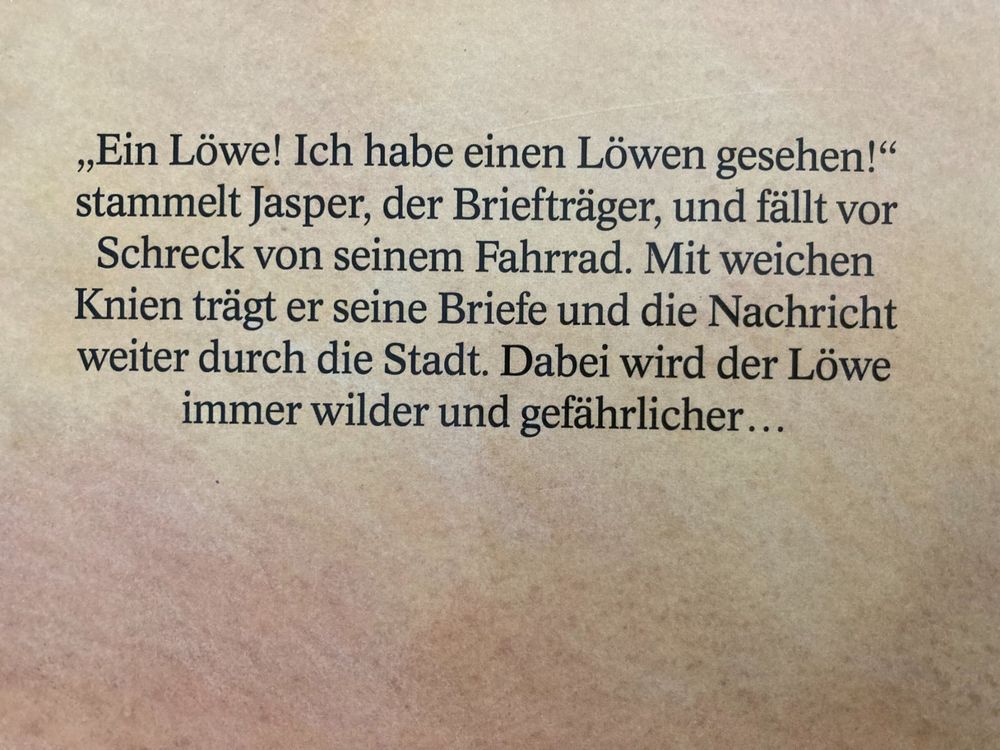 Sofie fängt den wilden Löwen vom Verlag Thienemann (Gebraucht) in ...
