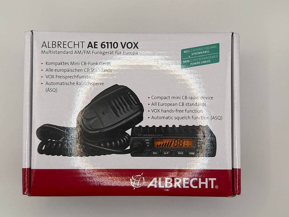 Albrecht AE 6110 VOX CB Funkgerät Zubehör Midland Antenne (Gebraucht ...