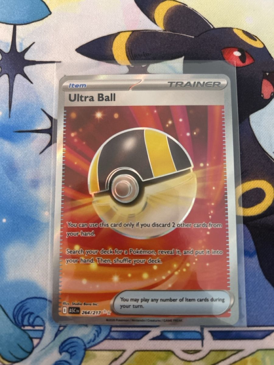 Ascended heroes Ultra ball full art 264/217 (Neu (gemäss Beschreibung ...