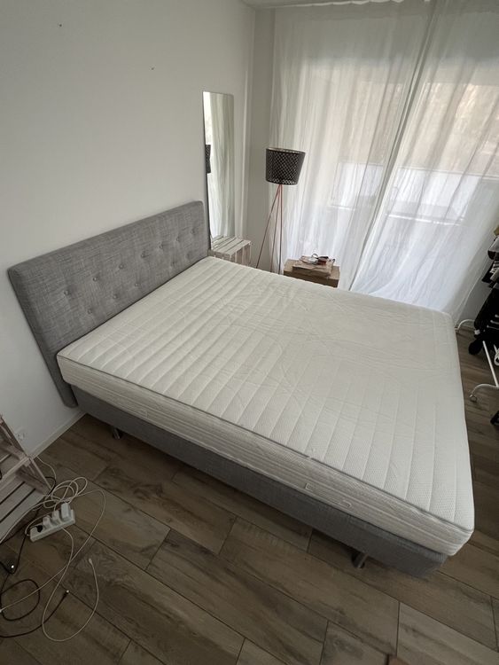 Boxspring Evenskjer Ikea 160x200 Kaufen Auf Ricardo