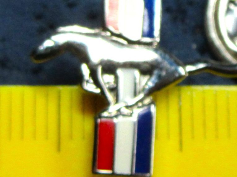 FORD MUSTANG AUTO LOGO PIN KLEIN-FEIN MIT SECURITY-CLIP (Gebraucht) in ...