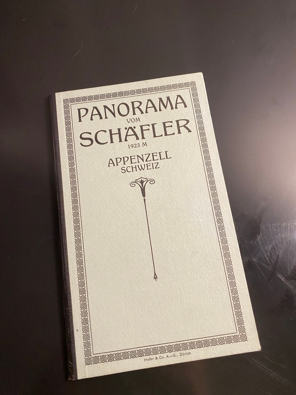 Panorama vom Schäfler 1923 – Appenzell Schweiz – A. Blank (Gebraucht ...