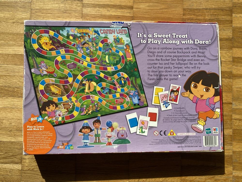 Dora the Explorer Candy Land Brettspiel 3+ English (Gebraucht) in ...
