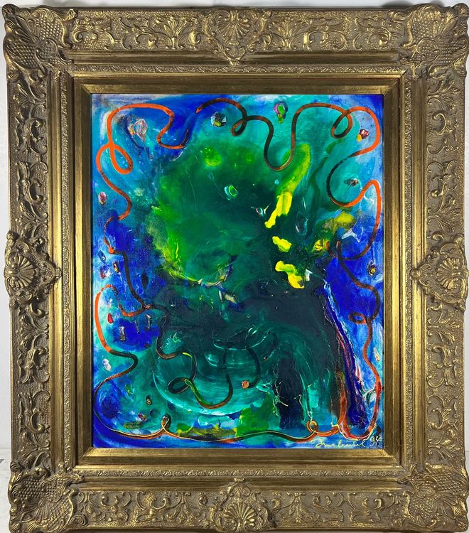 Grosse Abstrakte Gemälde , Signiert : Zumbühl (Gebraucht) in Root für CHF 44 – mit Lieferung auf ...