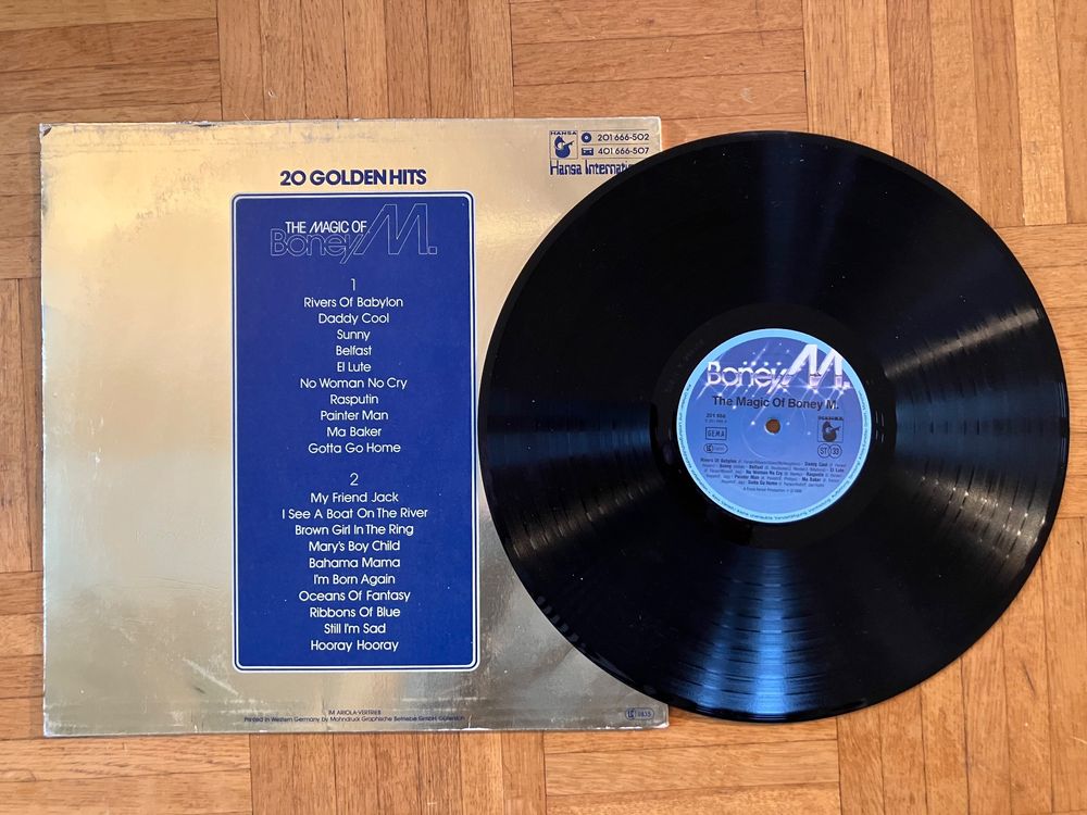 LP The Magic of Boney M. / 20 Golden Hits (Gebraucht) in Winterthur für ...
