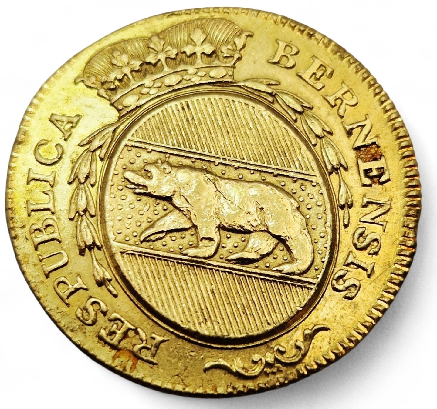 Monnaie SWISS CANTONS, BERN Duplone or - 1793 - Bern - Rare (Gebraucht ...