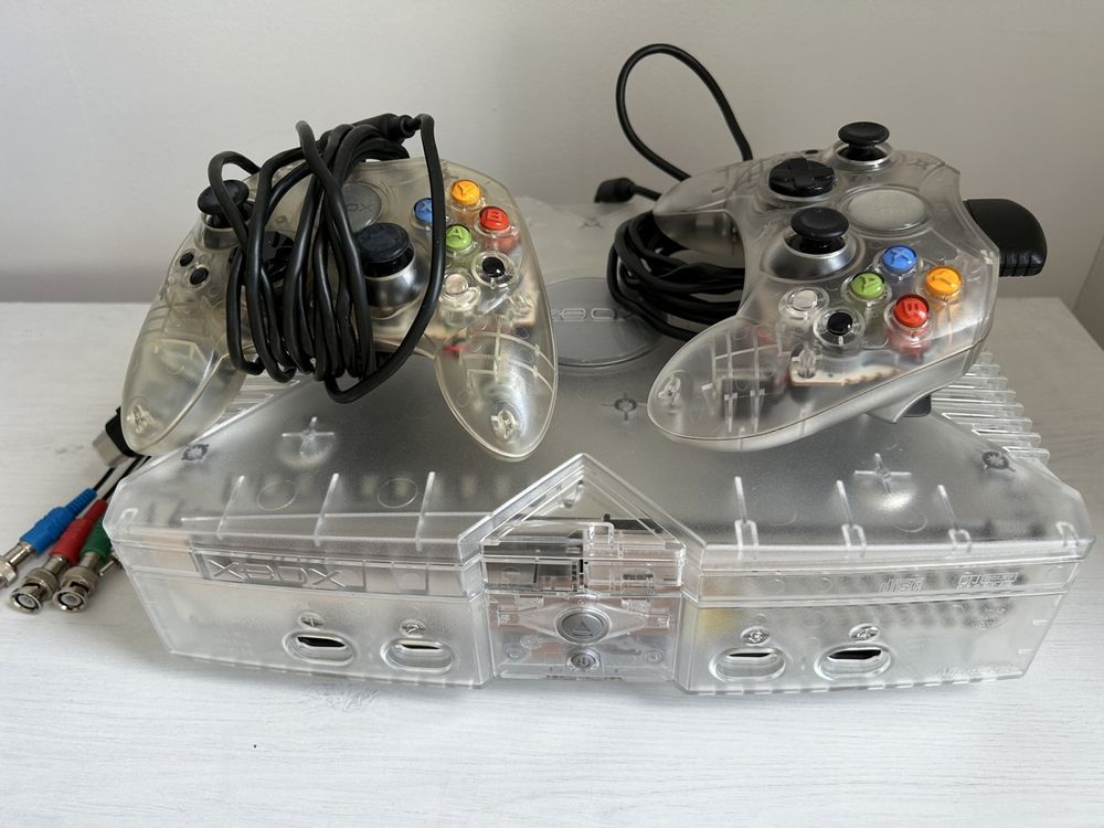 Xbox OG Crystal Edition softmodded (Gebraucht) in Baden für CHF 130 ...