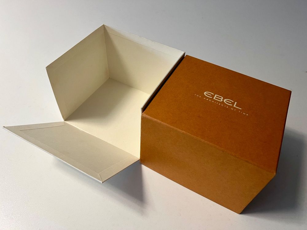 EBEL original orange-brown cardboard outerbox (Gebraucht) in Mont-sur ...