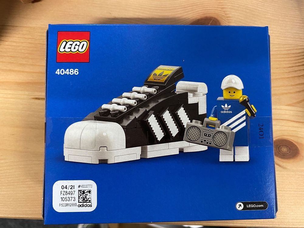 LEGO 40486 adidas Originals Superstar (Neu und originalverpackt) in ...