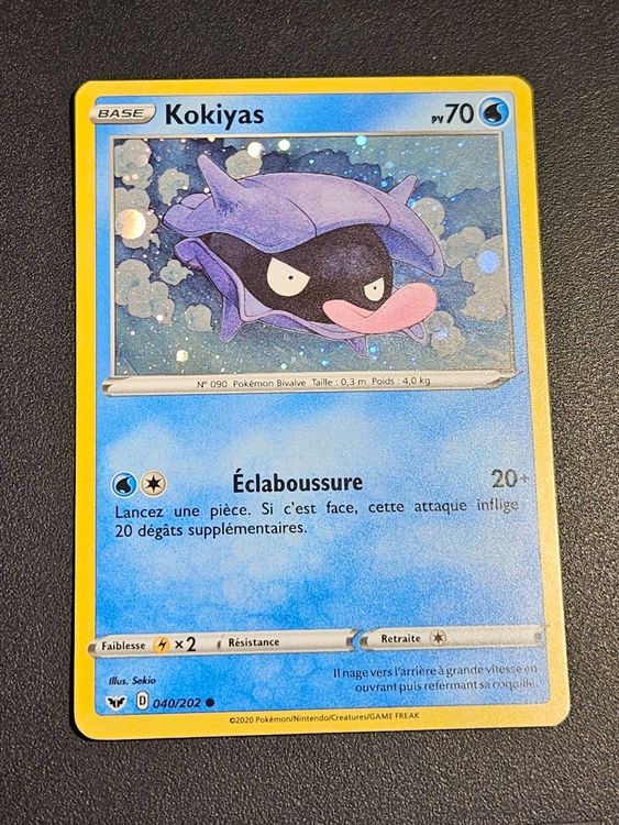Kokiyas (SSH 40) - Épée et Bouclier - HOLO - SWSH - FR (D'occasion) à Paudex pour CHF 1 – avec ...