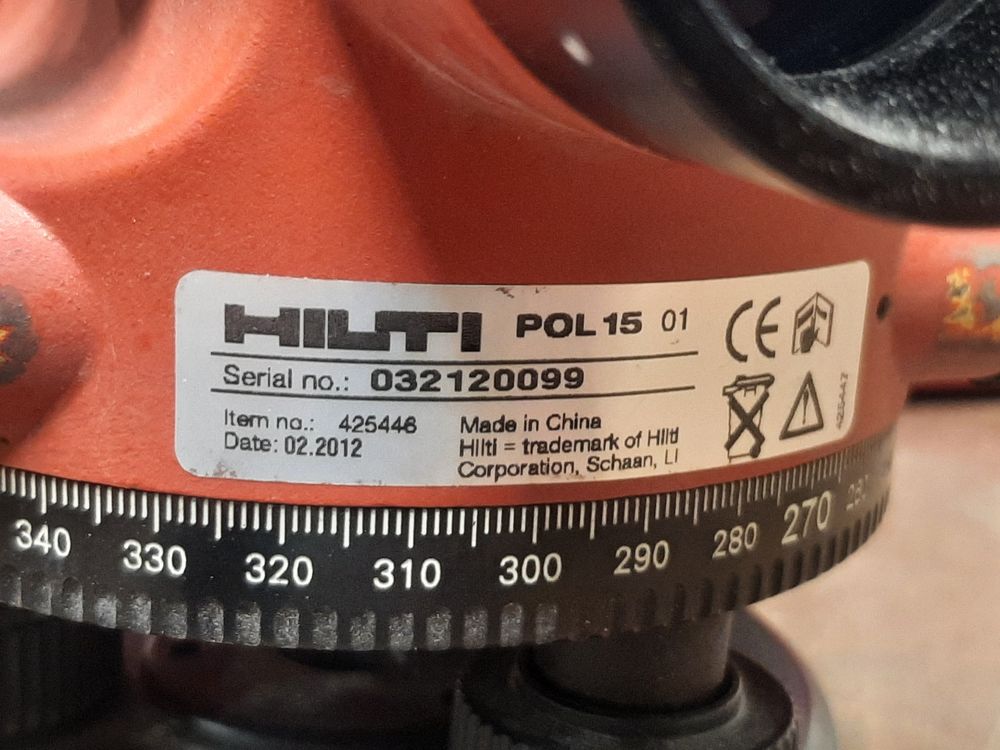 HILTI POL 15 Nivelliergerät / Nivellier (Gebraucht) in Winterthur für ...