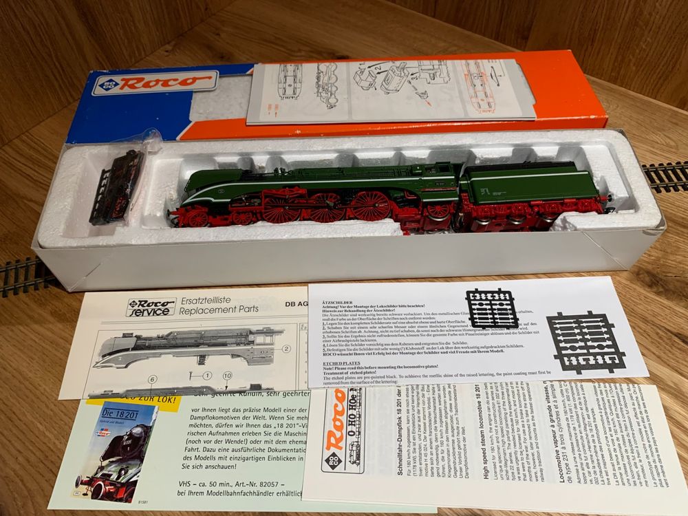 Roco 63201, DB-AG 18 201, GS, H0, OVP (Gebraucht) in Hombrechtikon für ...