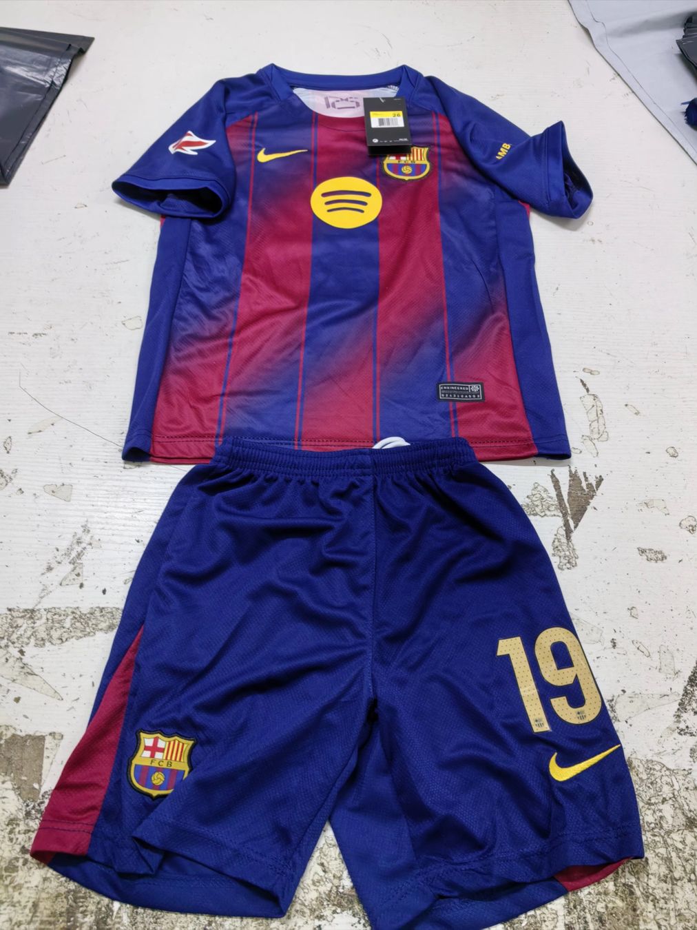 FC Barcelona Kit Lamine Yamal #19 - Grösse 140cm Neu! (Neu und ...