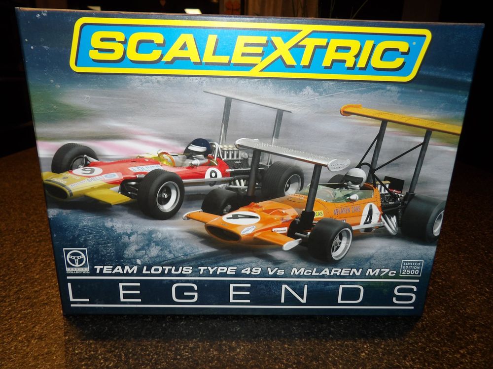 Scalextric Legends F1 1969, McLaren M7C Lotus Type 49 C3544A | Kaufen ...