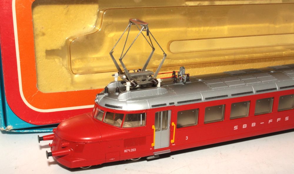 Märklin 3125 E-Lok Roter Pfeil Rbe 2/4 SBB H , funktioniert (D'occasion ...