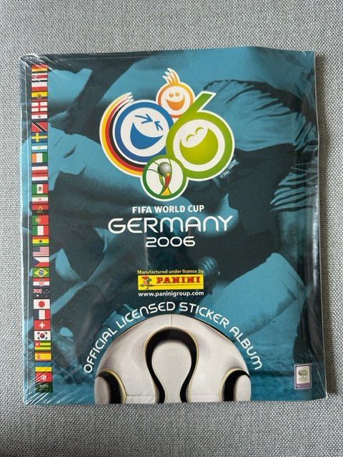 WORLD CUP GERMANIA 2006 ALBUM PANINI COMPLETO (Neu und originalverpackt ...