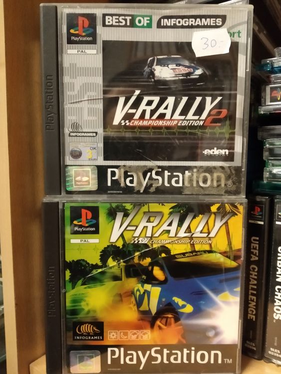 PlayStation 1 - PS1 - V- Rally - 1 et 2 | Kaufen auf Ricardo