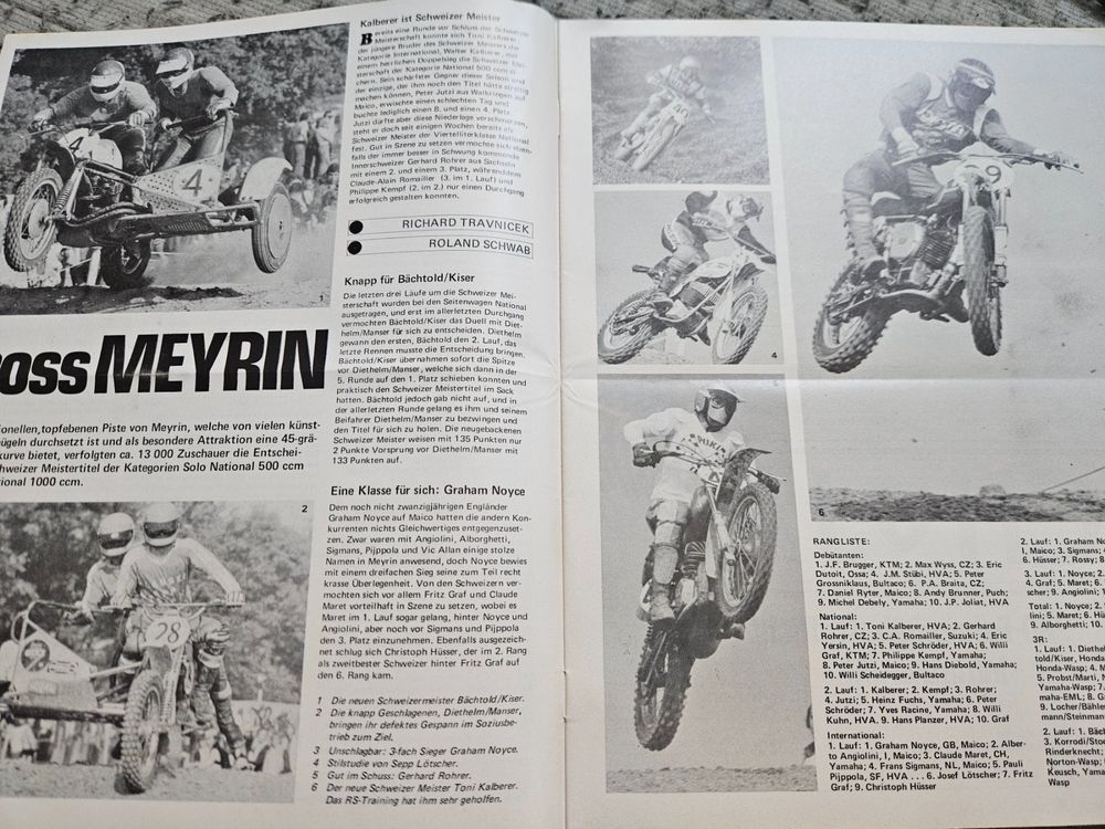 Moto Sport Schweiz 37/76 Benelli 250 2C xx (Gebraucht) in Flawil für ...