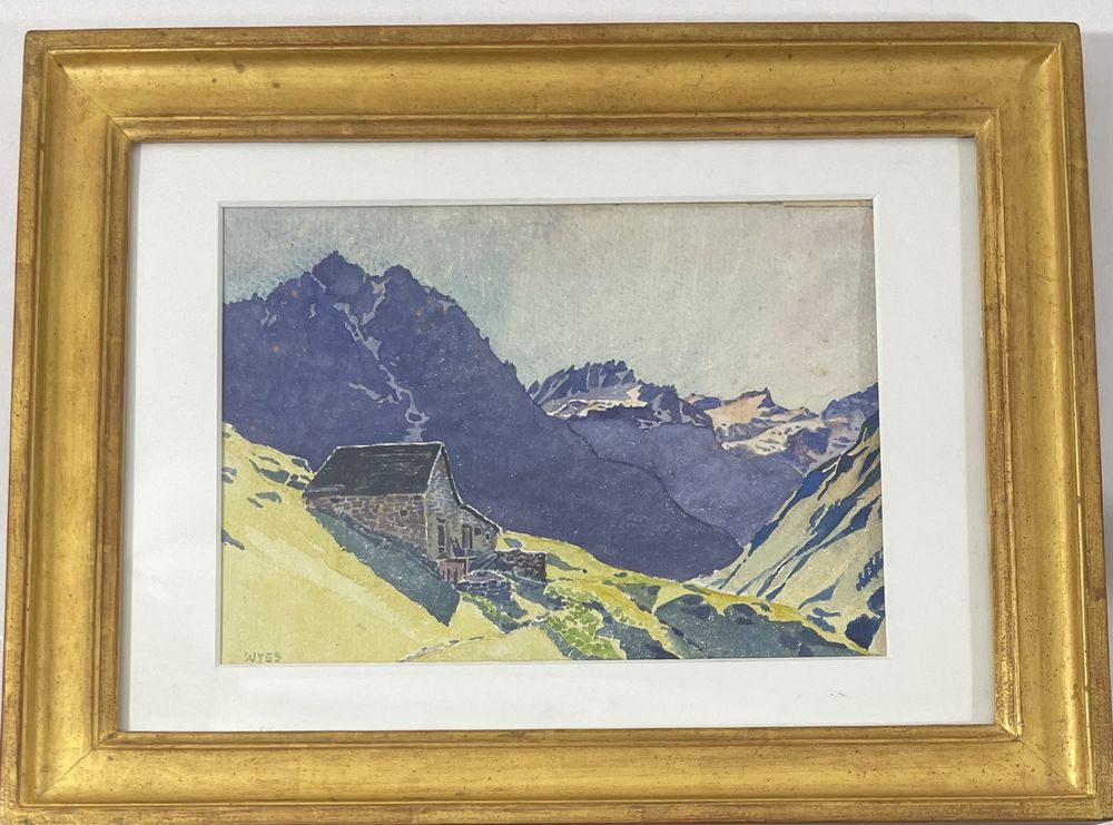 Paul Wyss (1897-1984) Aquarell - Berglandschaft (Gebraucht) in Root für CHF 114 – mit Lieferung ...