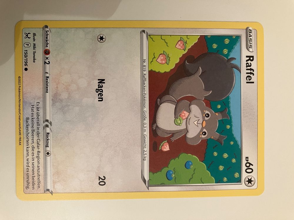 Pokemon Raffel 150/196 | Kaufen auf Ricardo
