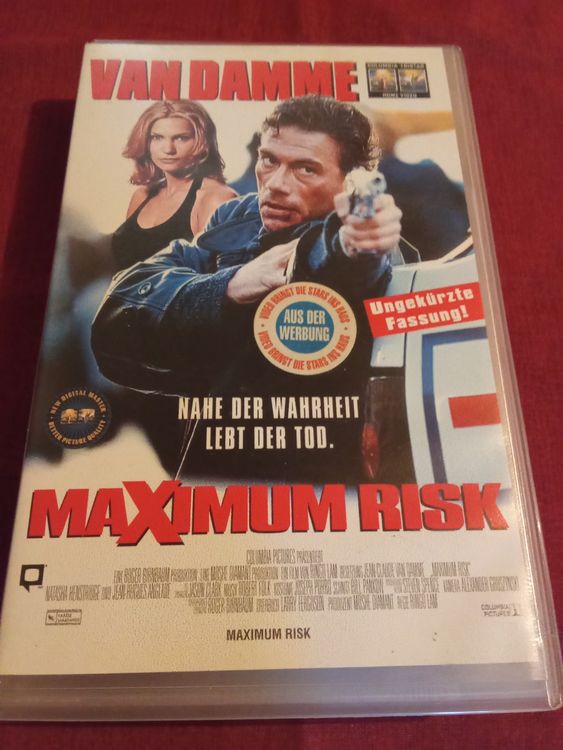 Maximum Risk (USA 1996) Columbia Tristar VHS m. Vermietrecht (Gebraucht ...